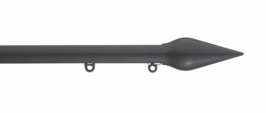 Silent Gliss 23mm Spear Metropole Finials - Silent Gliss at Low Prices